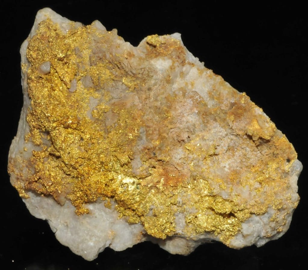 Gold native to Venezuela