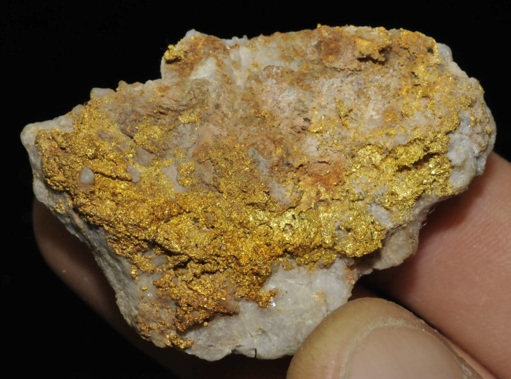 Gold native to Venezuela