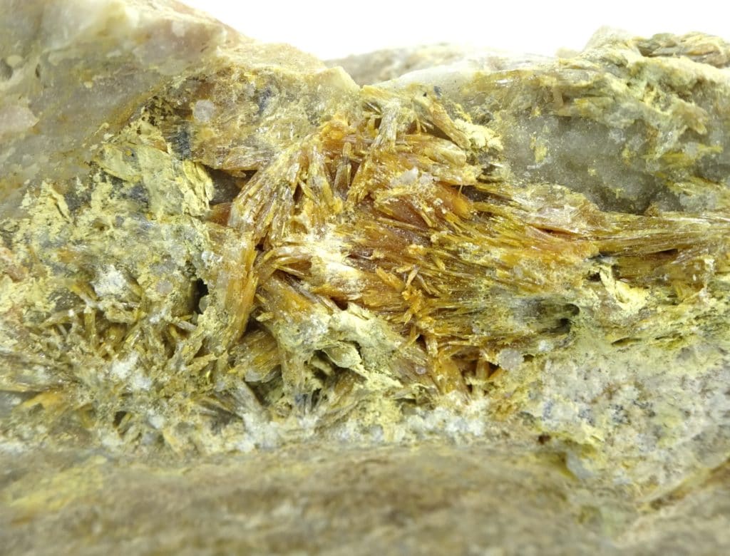 Tellurite, Bambolla mine, Moctezuma, Sonora, Mexico.