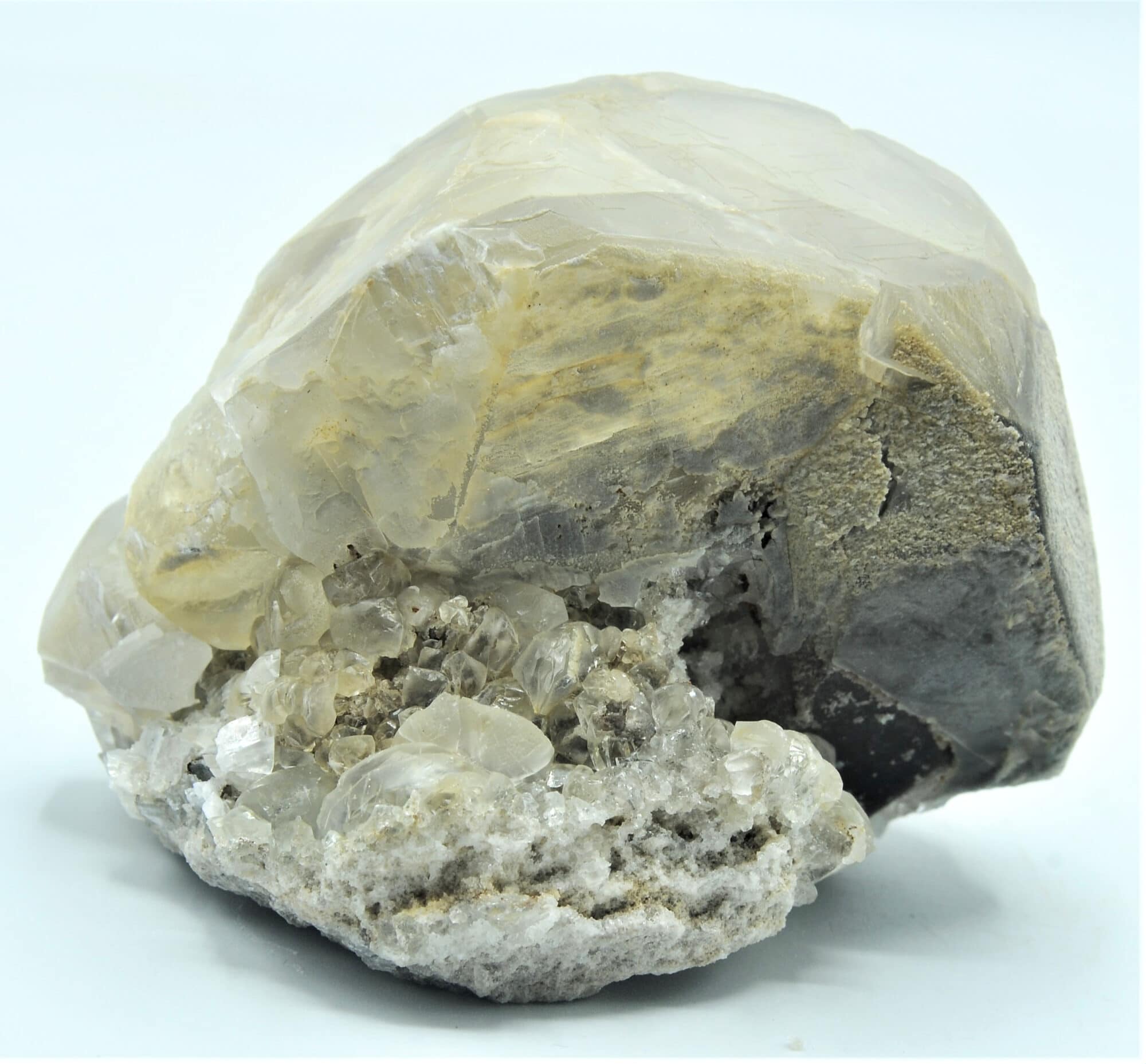 Calcite, Lompret quarry, Chimay, Belgium.