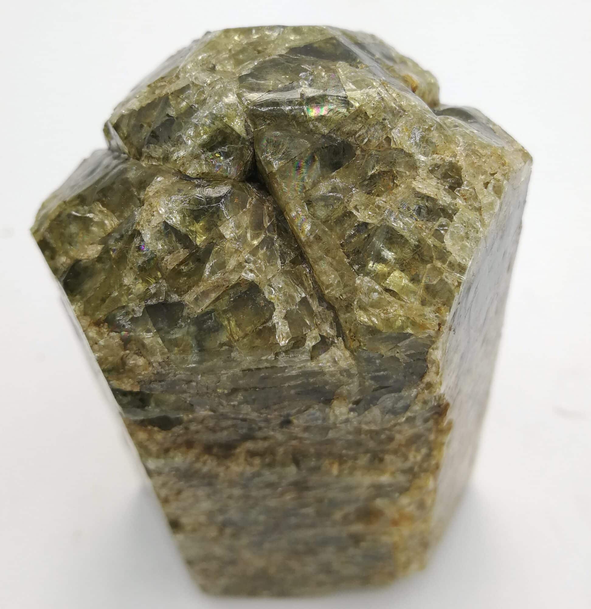 Apatite, Silver Crater mine, Faraday, Ontario, Canada.