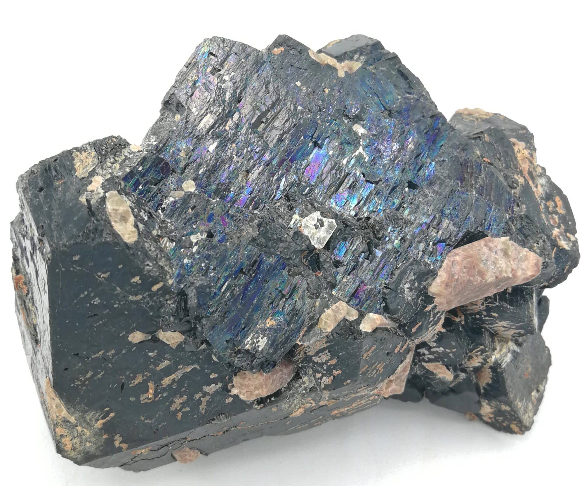 Hornblende and Quartz, Renfrew County, Ontario, Canada.