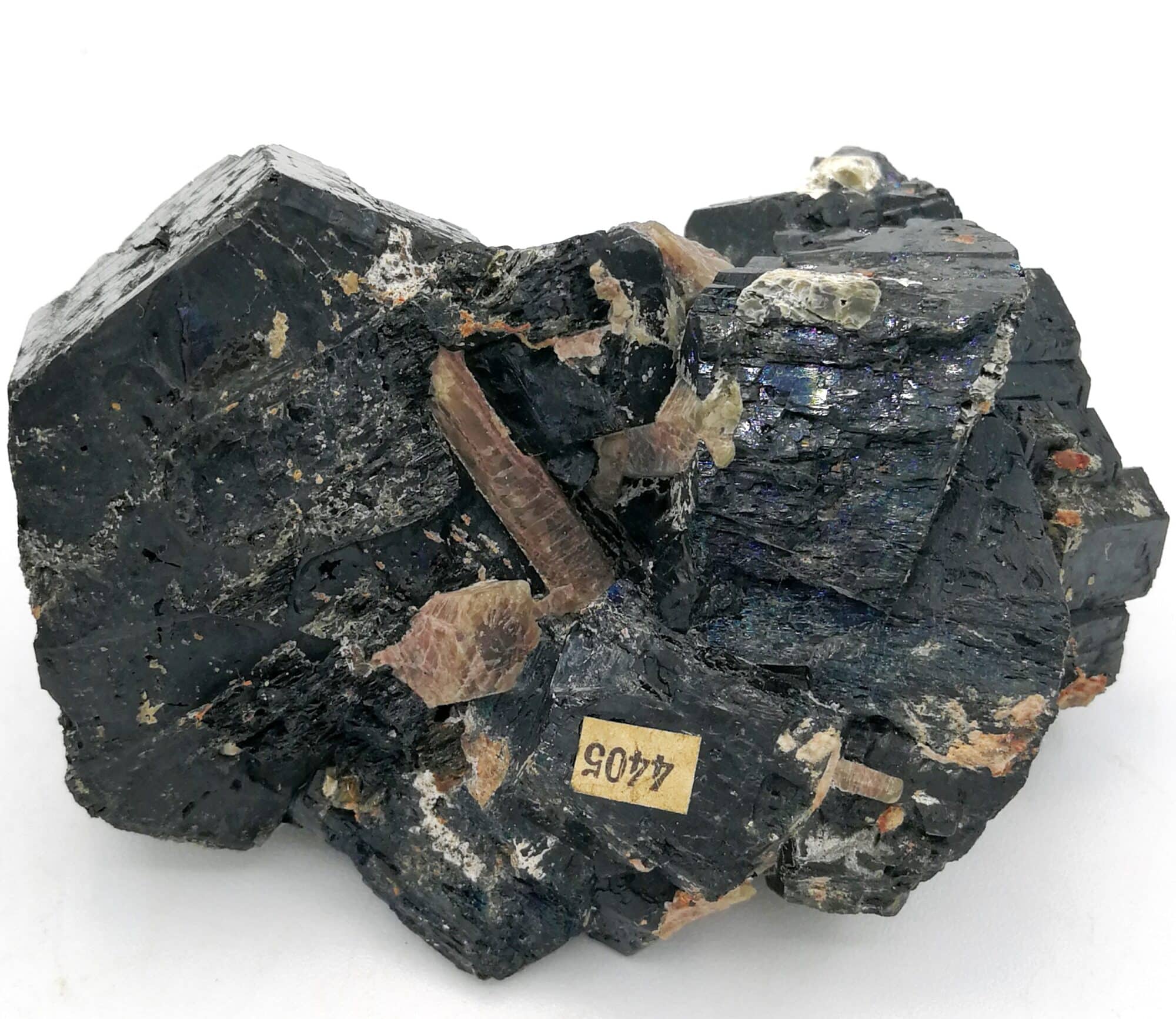 Hornblende and Quartz, Renfrew County, Ontario, Canada.