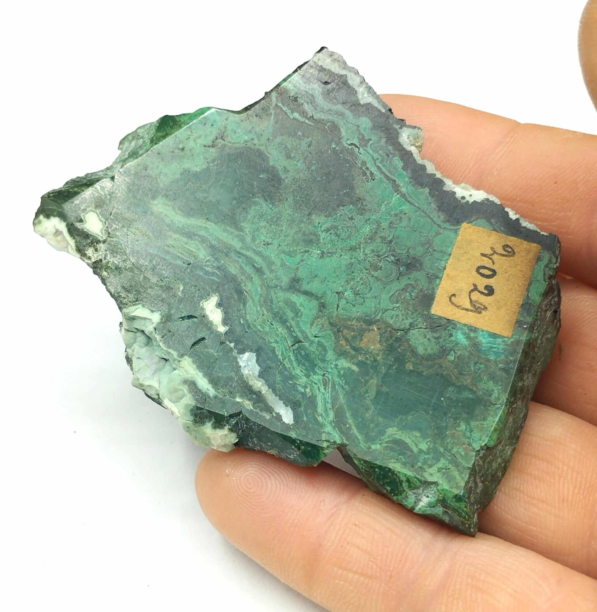 Malachite, Ural, Russia.