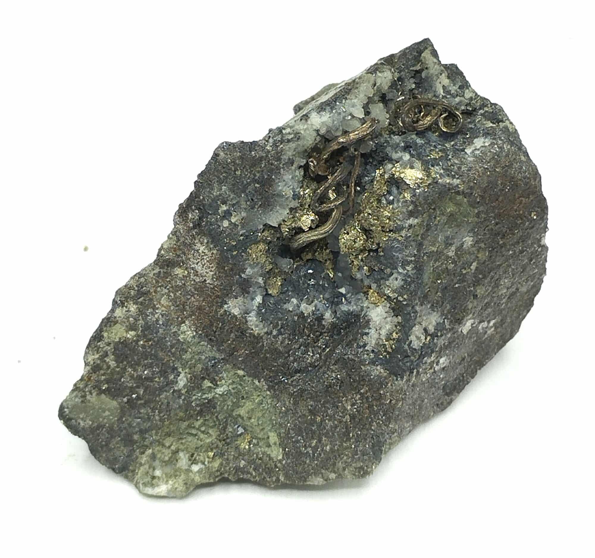 Native silver, Zacatecas, Mexico.