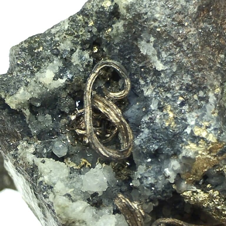 Native silver, Zacatecas, Mexico.