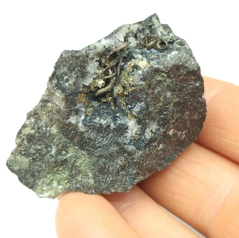 Native silver, Zacatecas, Mexico.