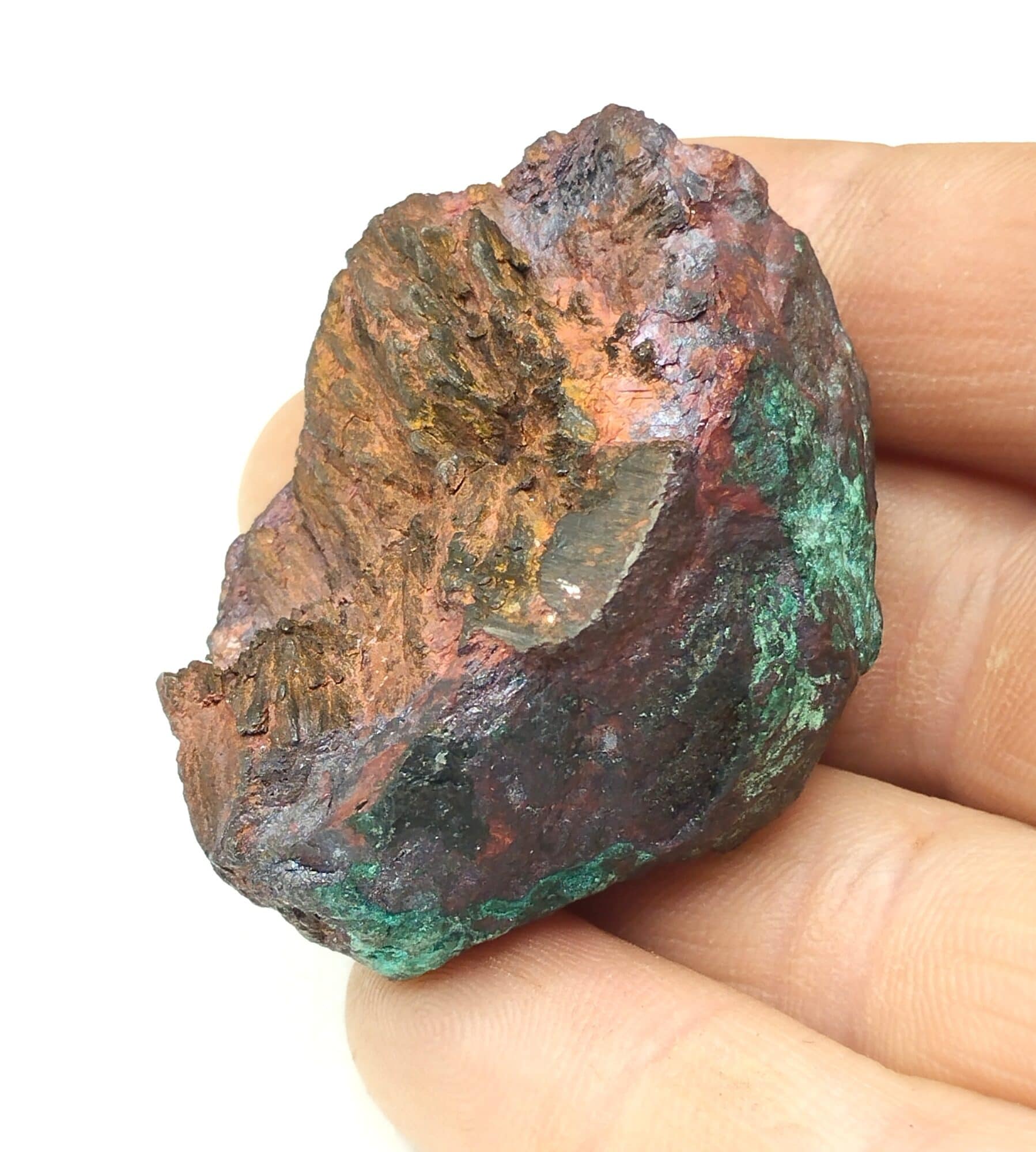 Native copper and Cuprite, Atacama, Chile.