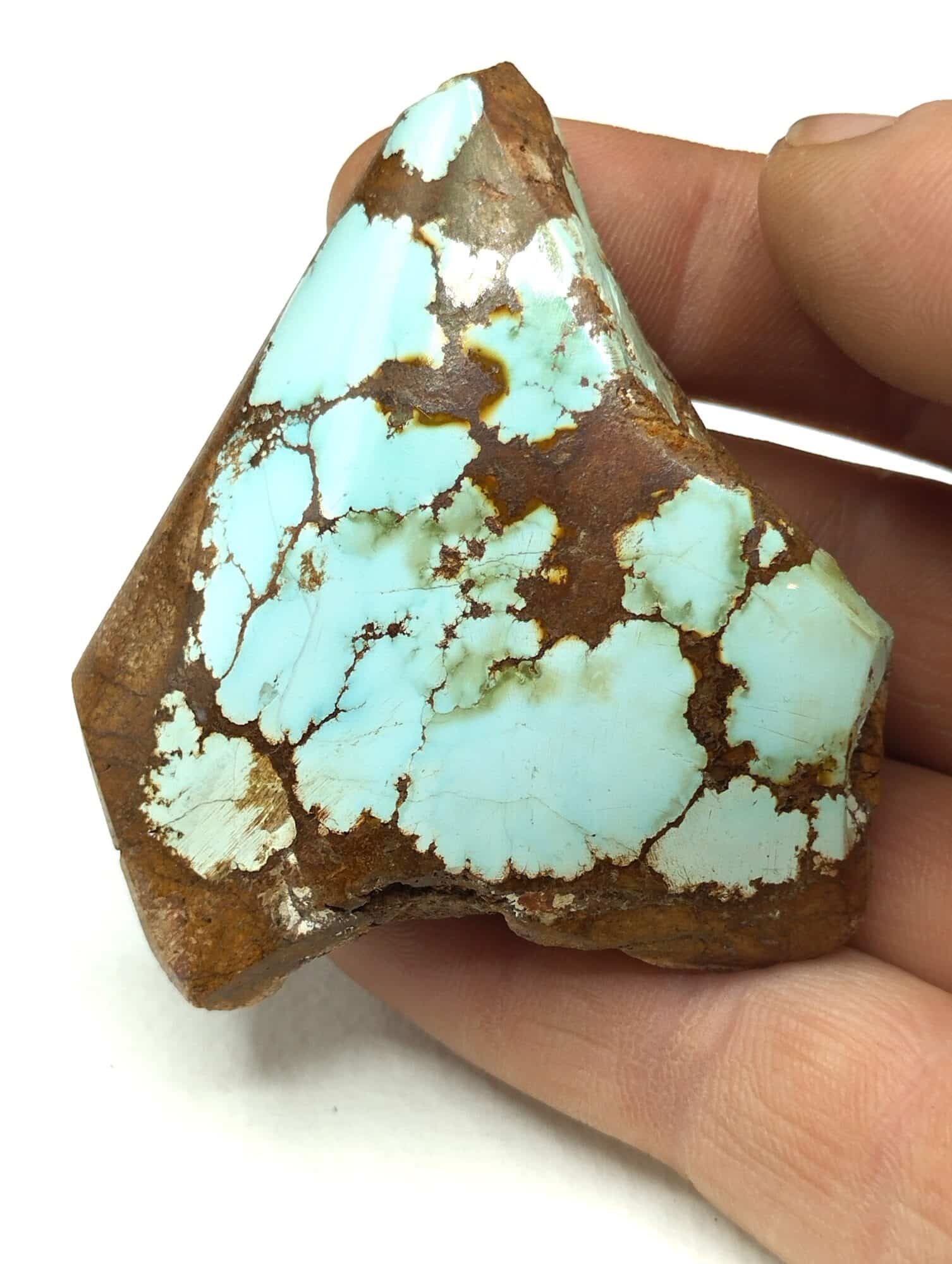 Turquoise, Jarilla Mountains, New Mexico, USA.