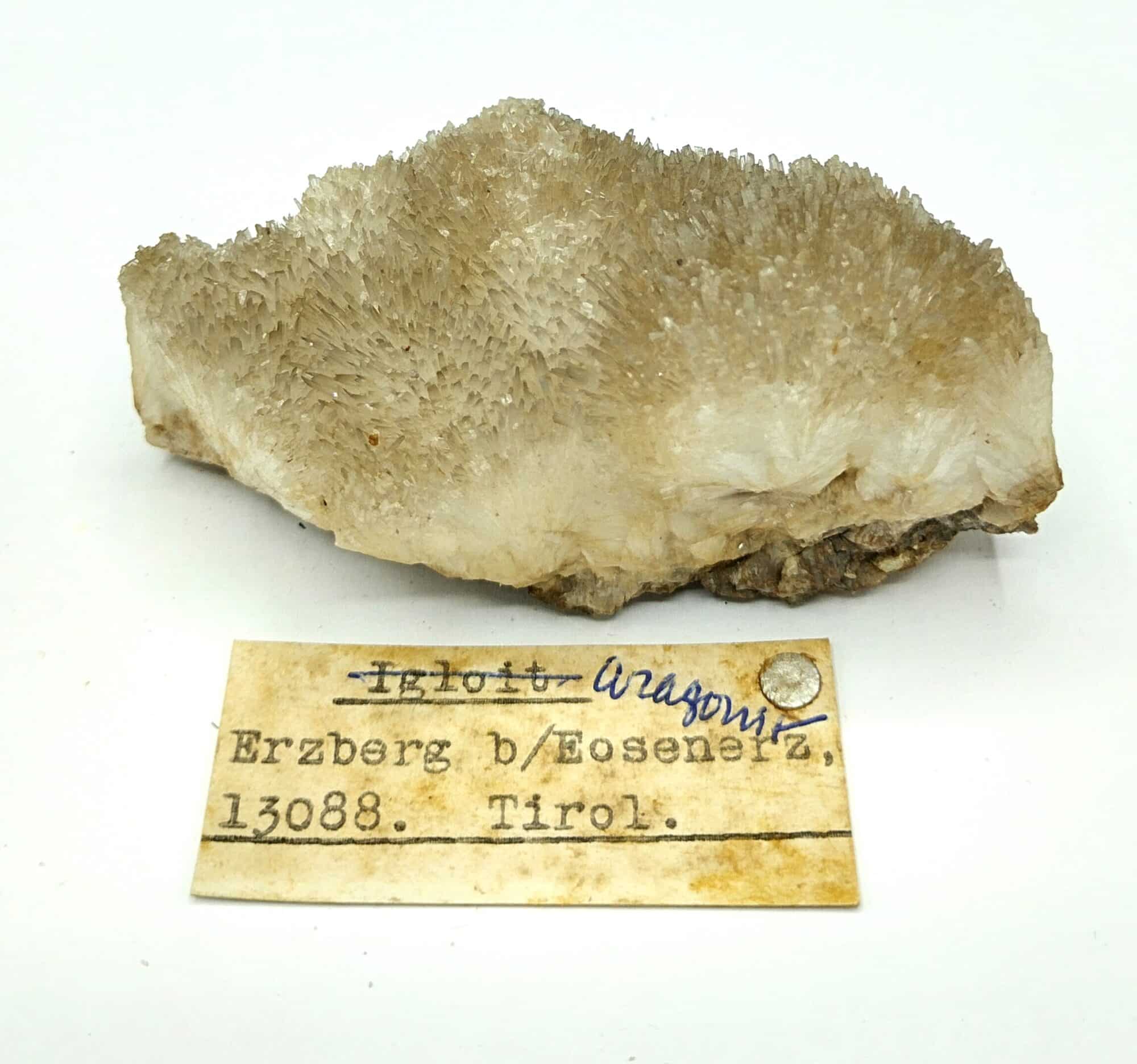 Aragonite, Erzberg, Tyrol, Austria.