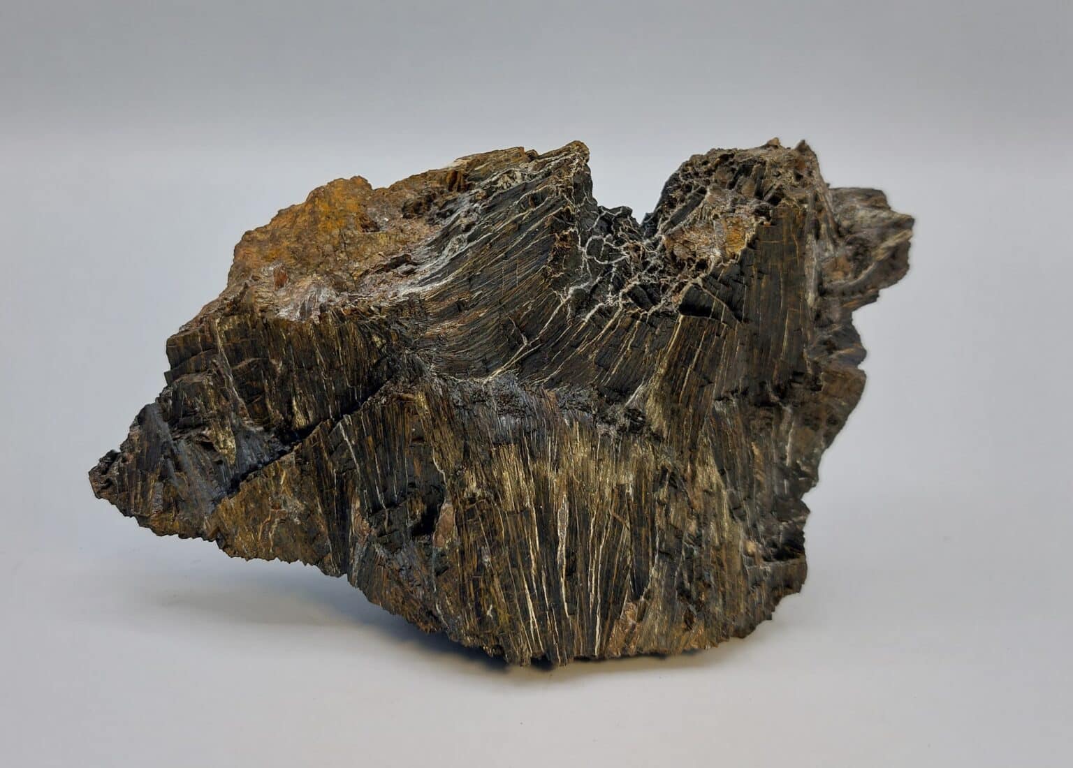 Ludwigite, Brosso, Piedmont, Italy.