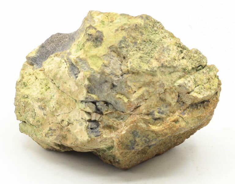 Native bismuth in half nodules, Madagascar.