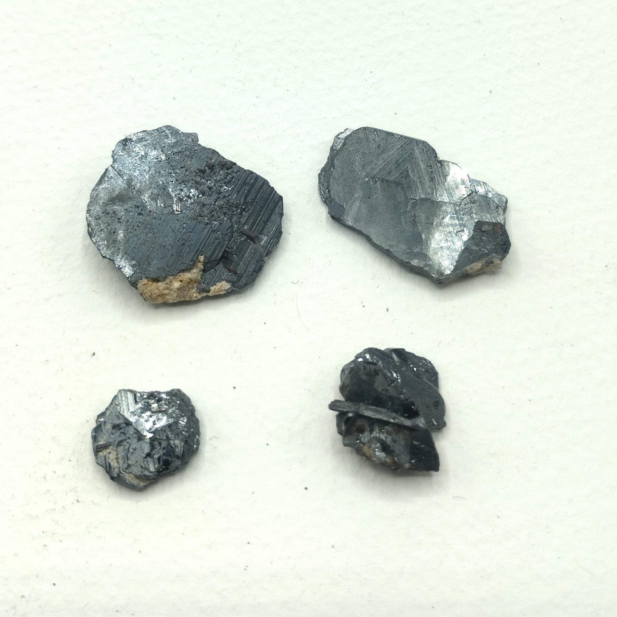 Rutile and Hematite lot, Cavradi, Switzerland.