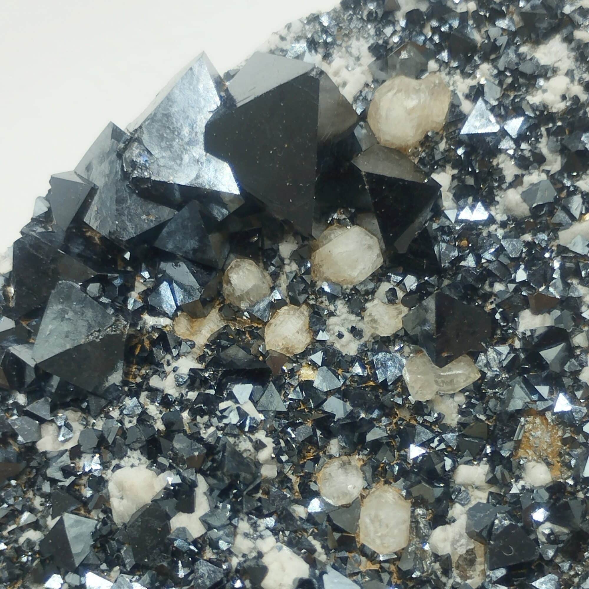 Quartz and magnetite, Cerro Huanaquino, Potosí, Bolivia.
