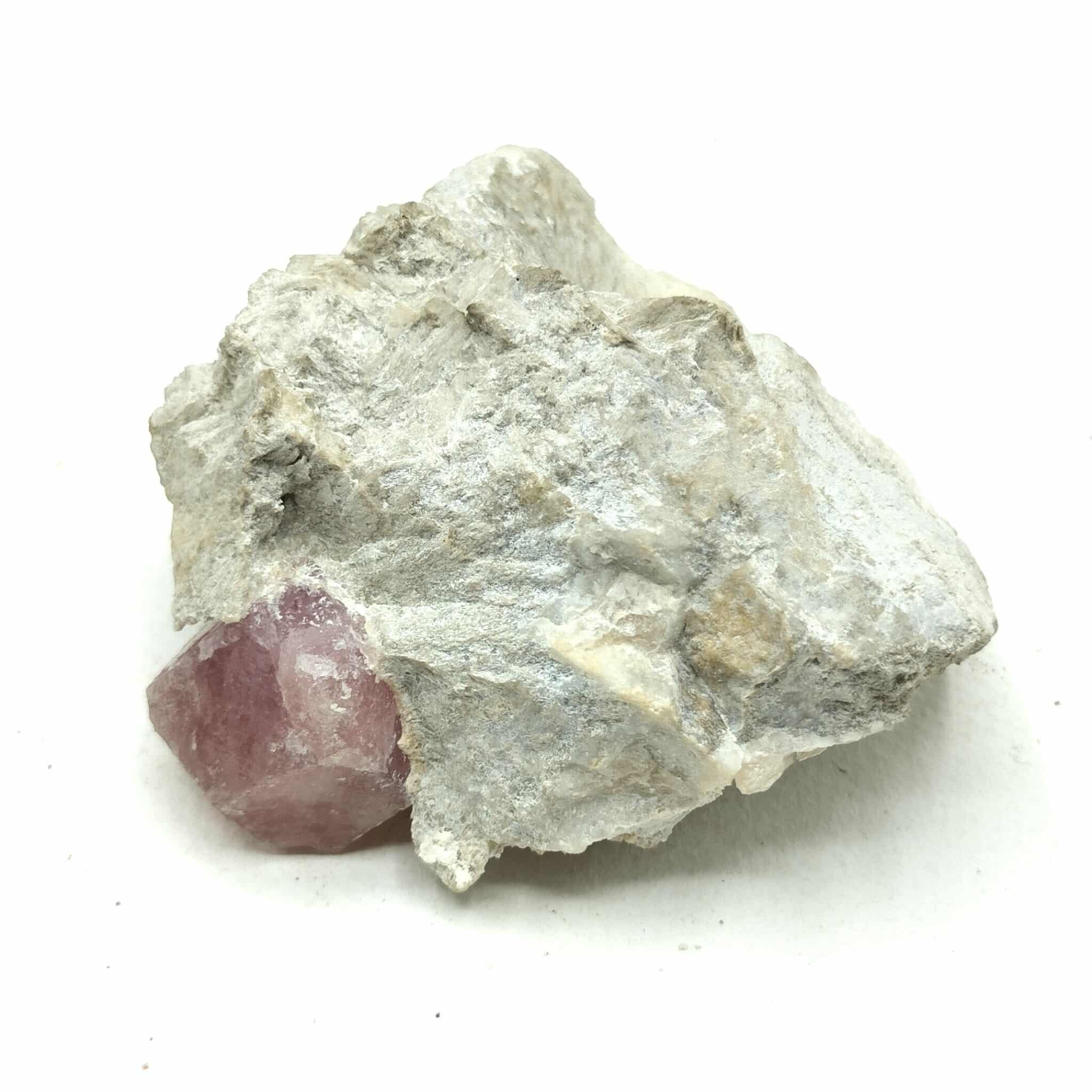 Pink grossular garnet, Laguna de Jaco, Mexico.