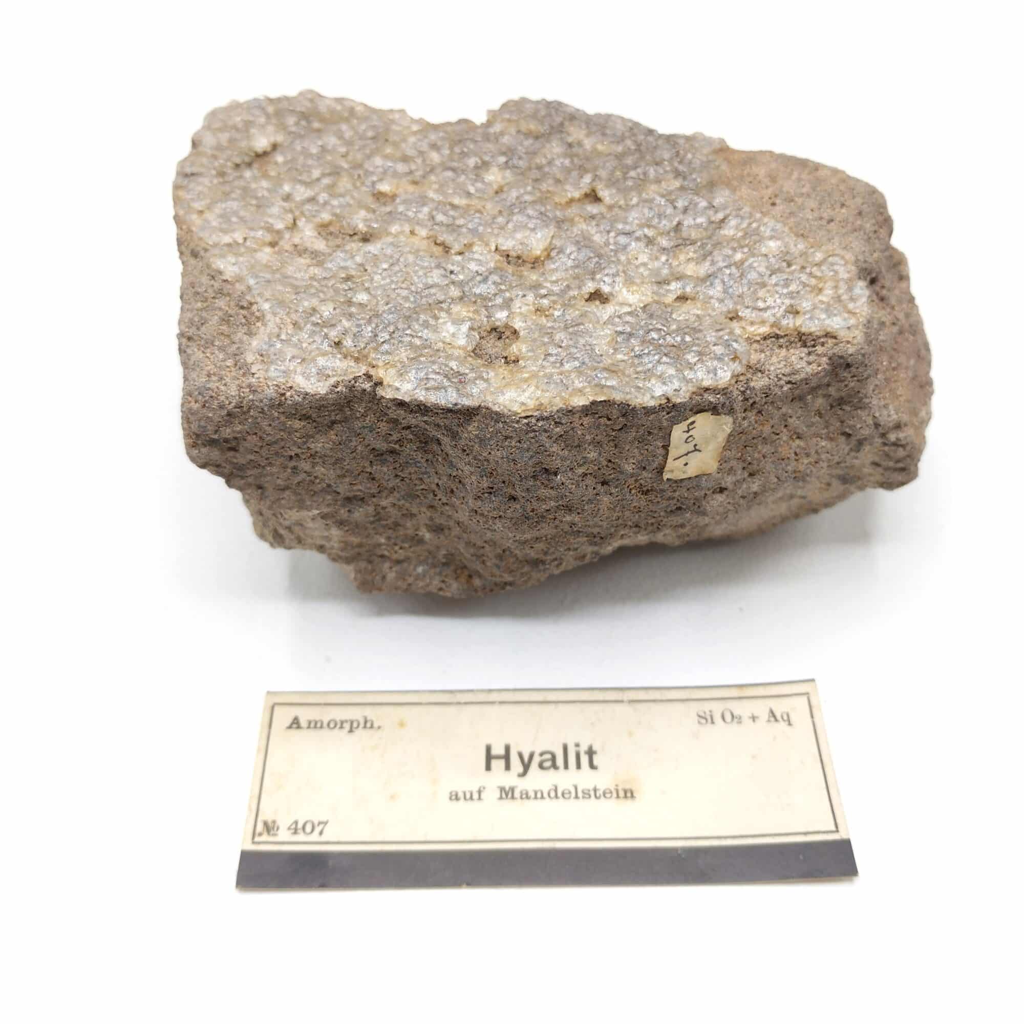 Hyalit (Opal Hyalite), Ex-Musée-Bally.