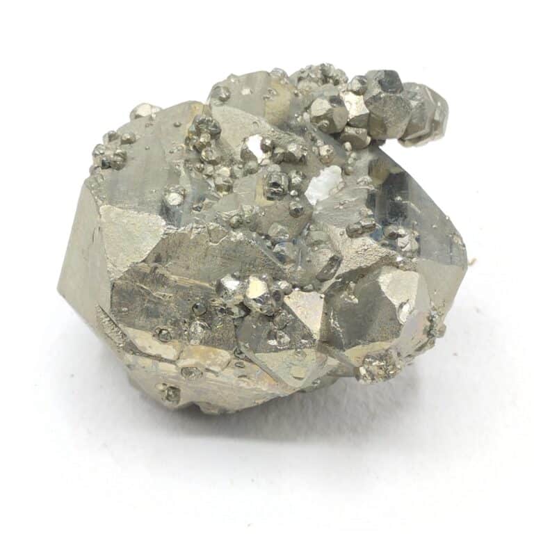 Pyrite "pyritohedron", Huanzala, Peru.