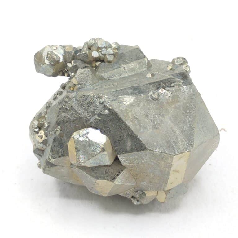 Pyrite "pyritohedron", Huanzala, Peru.