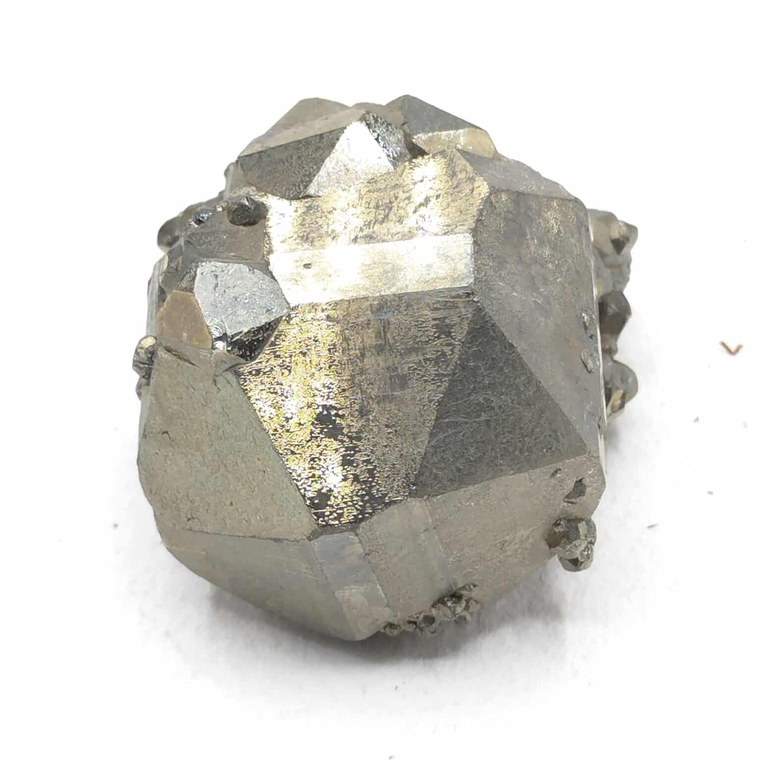 Pyrite "pyritohedron", Huanzala, Peru.