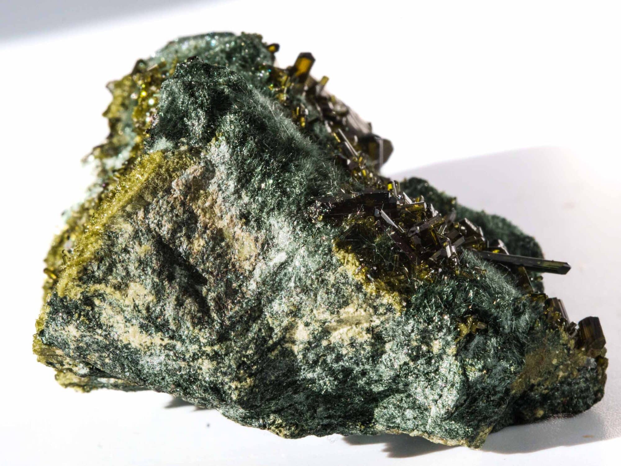 Epidote and Apatite, Knappenwand, Austria.