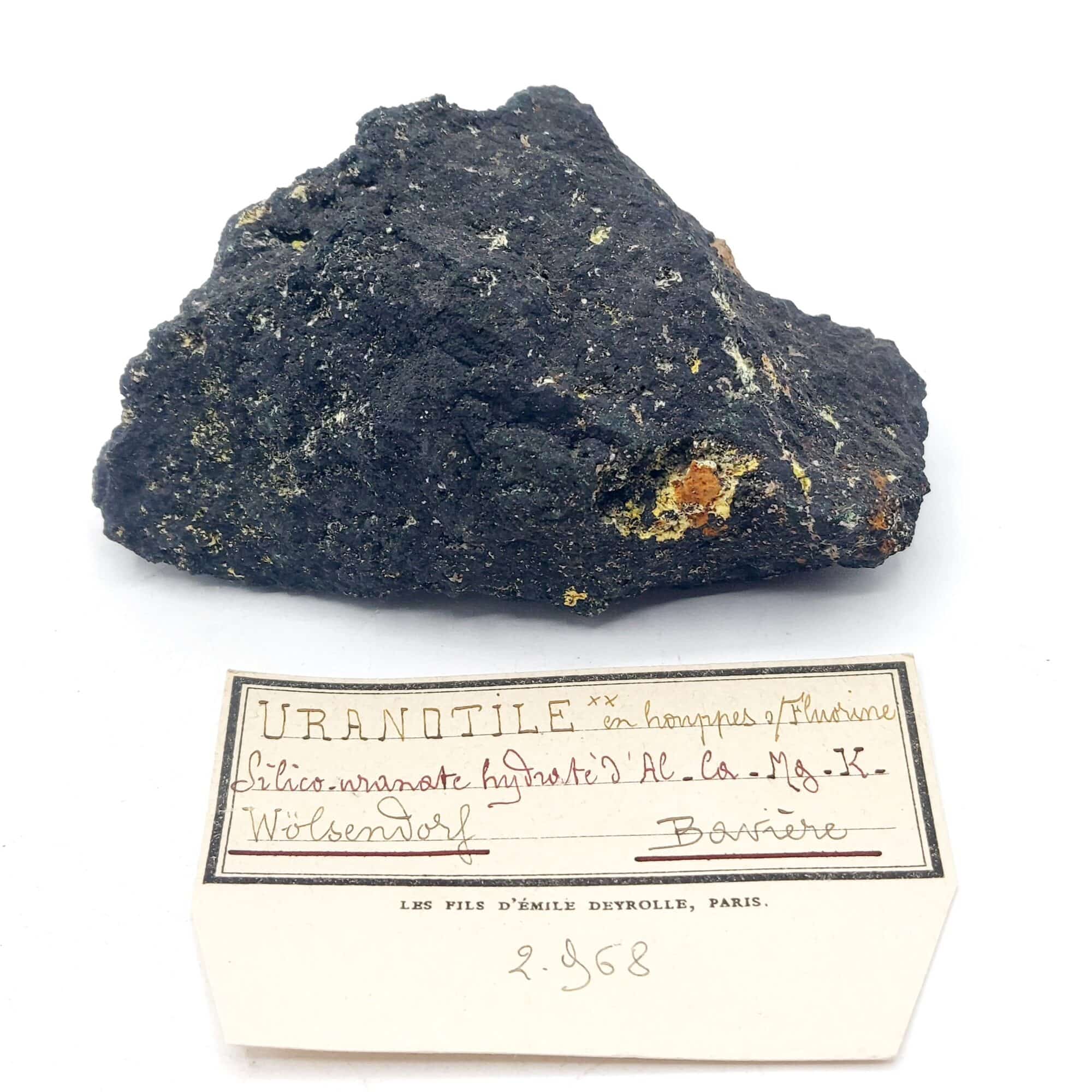 Minerals from Germany, German mineralogical specimens.