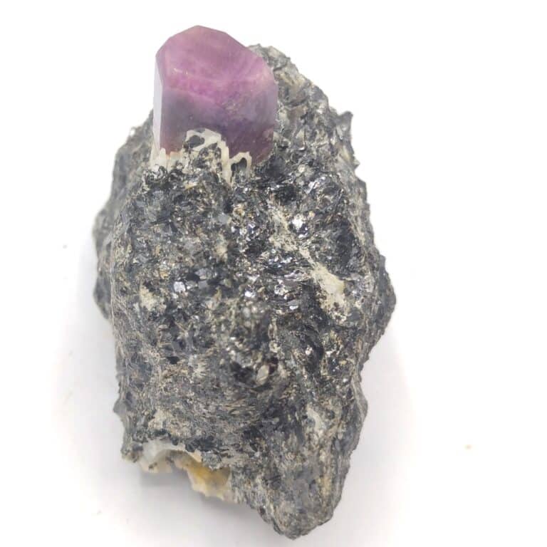 Ruby (Corundum), Mysore, Karnataka, India.
