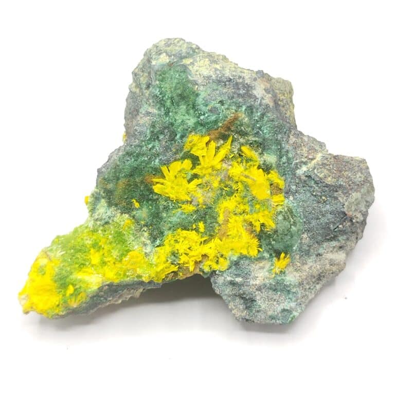 Radioactive minerals, specimens for sale, with photos.